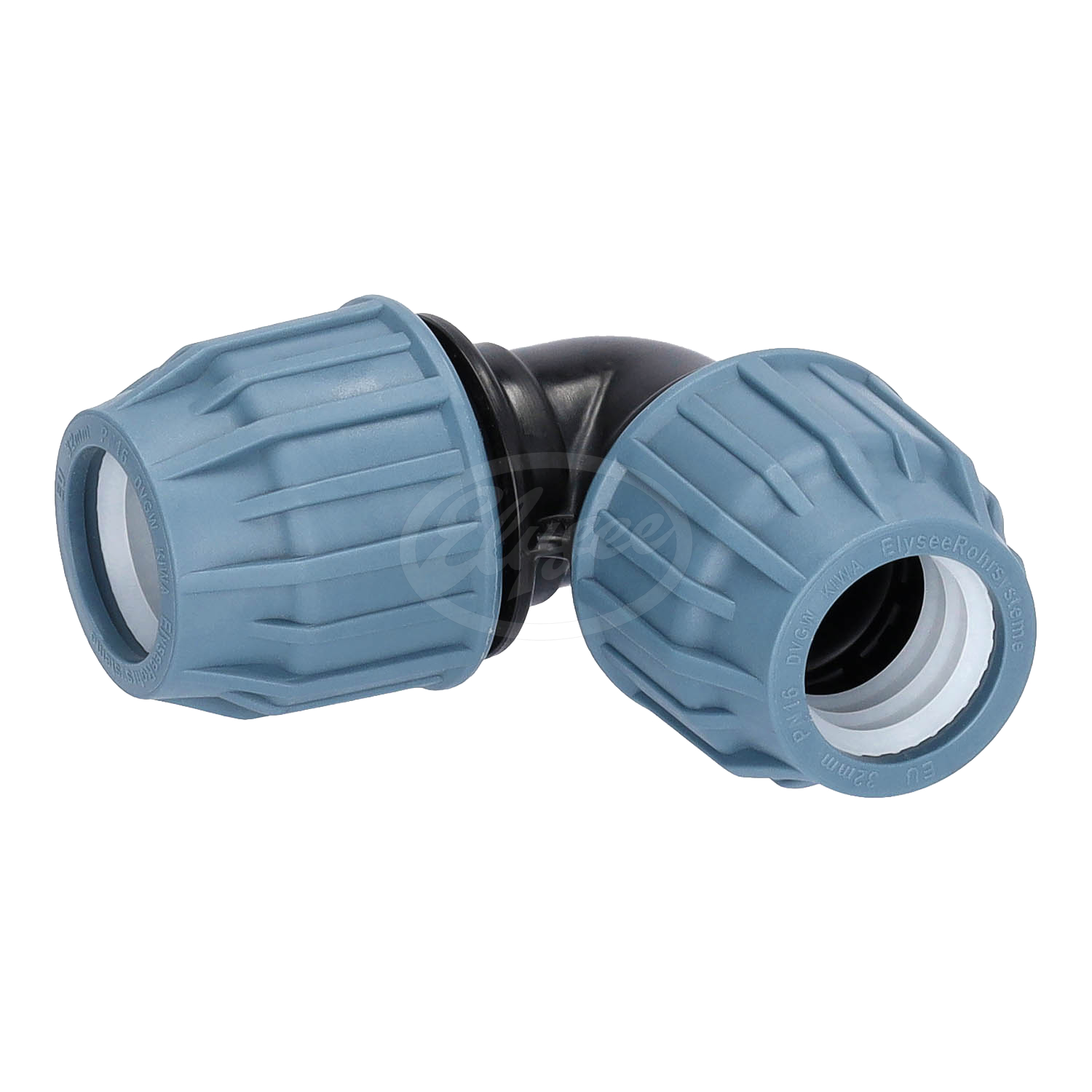 Elysee | PP Winkel 90° Klemm PN16 | 382110110